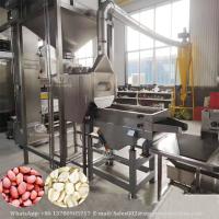 China High Quality 1000kg/h-2000kg/h SUS304 Peanut Cutting and Blanching Machine for Nut Processing Equipment for sale