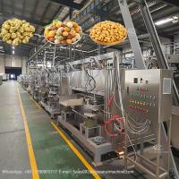 China 304 Stainless Steel Coated Nuts Swing Roaster with 50-100kg/h Capacity Flat Oven for Industrial Nut Processing for sale