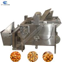 China Energy Saving 30-40% Automatic Temperature Control SUS304 Stainless Steel Peanut Frying Machine Batch Fryer for sale