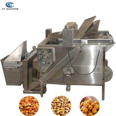 China Energy Saving 30-40% Automatic Temperature Control SUS304 Stainless Steel Peanut Frying Machine Batch Fryer for sale