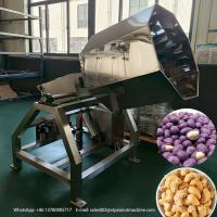 China SS304 Stainless Steel Octagonal Snack Seasoning Machine with 500kg/h Capacity Food Flavoring Machine for Automatic Mixing for sale