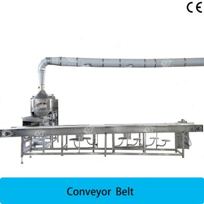 China Adjustable Speed SUS304 Industrial Conveyor Belt for Automatic Lifting in Factories for sale