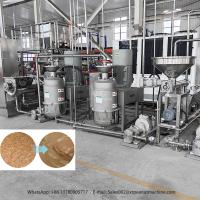 China Fully Automatic High Speed 1000-1500kg/h Cutting and Milling Machine Peanut Butter Grinder with 200-300 Meshes Fineness for sale