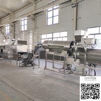 China 1000-2000kg/h Fully Automatic Nut Coating and Frying Equipment Fried Flour-coated Peanut Making Machine for Food Processing Plants for sale
