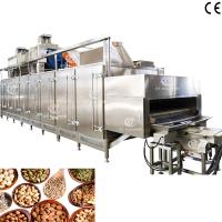 China Fully Automatic Mixed Nuts Roasting Machine Peanut Pistachio Roaster for Adjustable Roasting Sections for sale