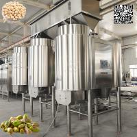 China Large Capacity 1000-1200kg/h 304SUS Peanut/Hazelnut/Pistachio Blanching Machine with 98% Blanching Rate for sale