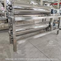 China 1000kg/h SUS304 Food Grade Peanut Butter Heat Exchanger Almond Paste Cooling Machine for Nut Butter Cooling Equipment for sale
