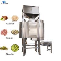 China High Efficiency 500-1000kg/h Hot Air Peanut/Hazelnut/Pistachio Blanching Machine with 98% Peeling Rate for sale