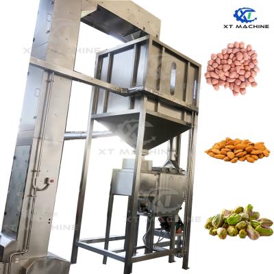 China 50-100kg/h Constant Velocity SUS304 Z Bucket Elevator with 0.75KW Power for Nut Processing for sale