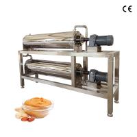China 304 Stainless Steel Peanut Butter Cooling Machine with 1000 kg/h Capacity and 220V/380V Voltage for Nut Processing for sale