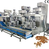 China 500kg/h-600kg/h Automatic Covered Peanut Making Machine Stainless Steel Food Grade Nut Coating Equipment for sale