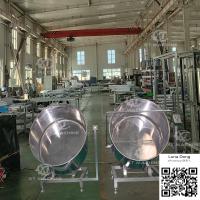 China Fully Automatic 35-40kg/batch Peanut Batch Coating Machine Nut Coating Equipment For Nut Processing Plants for sale