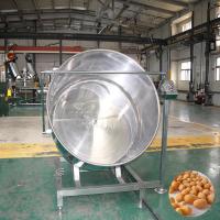 China Fully Automatic 35-40kg/batch Peanut Batch Coating Machine Nut Coating Equipment For Nut Processing Plants for sale