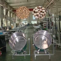 China Food Grade Nuts Coating Baking and Seasoning Production Line with 100-200kg/h Capacity for sale