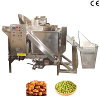China Low Price Nuts Batch Frying Machine with Automatic Discharging for Commercial Use for sale