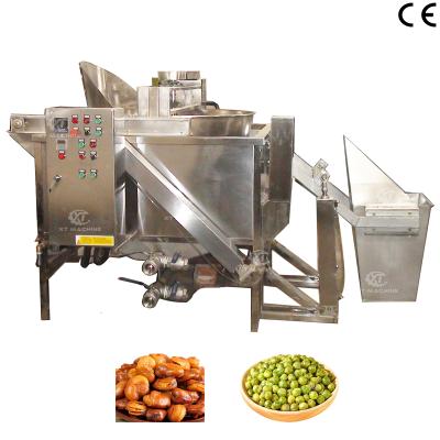 China Low Price Nuts Batch Frying Machine with Automatic Discharging for Commercial Use for sale