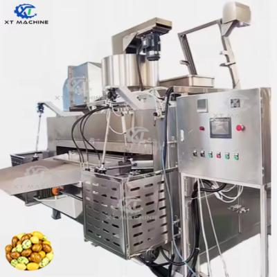 China Professional 50 kg/h Capacity 304 Stainless Steel Gas/Oil-Fired Swing Roaster Machine for Coated Peanuts and Nuts for sale