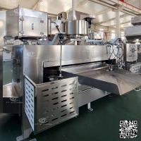 China 304 Stainless Steel Gas/Oil Fired Swing Roaster Machine with 100 kg/h Capacity for Coated Nuts/Peanut/Cashew/Almond/Hazelnut for sale