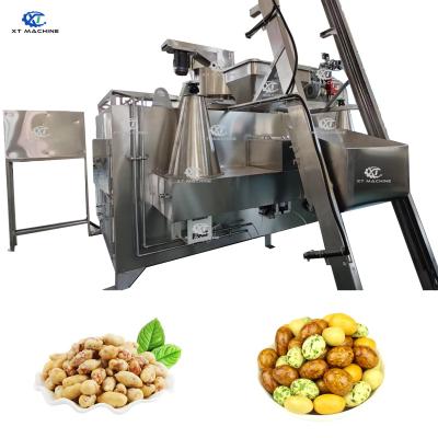 China 304 Stainless Steel Gas/Oil Fired Swing Roaster Machine with 100 kg/h Capacity for Coated Nuts/Peanut/Cashew/Almond/Hazelnut for sale