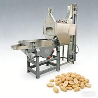 China 800-1000kg/h Capacity SUS304 Split Peanut Blancher with 98-99% Peeling Rate for Peanut Processing Lines for sale