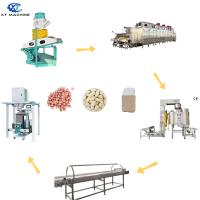 China 400-600kg/h SUS304 Peanut Blanching Machine with 95-97% Peeling Rate for Blanched Peanut Production Line for sale