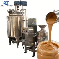 China High Speed Cutting and Milling Machine SUS304 for Peanut Butter Grinding with 200-300 Meshes Fineness and 1000~1500Kg/h Capacity for sale