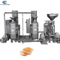 China SUS304 Stainless Steel Peanut Butter Grinding Machine with 200-300 Meshes Fineness and 1000-1500Kg/h Capacity for sale
