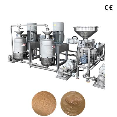 China Industrial SUS304 Stainless Steel Cutting and Milling Machine for Nut Butter with 200-300 Meshes Fineness and 1000-1500Kg/h Capacity for sale