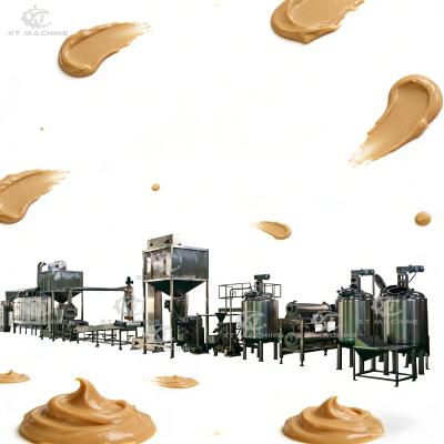 China SUS304 Stainless Steel Peanut Butter Production Line with 175kW Power and CE ISO Certification for sale
