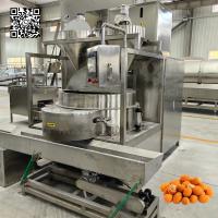 China PLC Controlled SUS304 Peanut Coating Machine with 200-600kg/h Capacity for Broad Beans/Rose Peanut/Coconut Cashew for sale