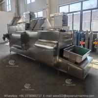 China 1000kg/h-2000kg/h Fryed Food Cooling Machine Peanut Air Cooling System Controllable Conveying Speed for sale