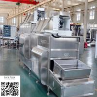 China 1000kg/h-2000kg/h Fryed Food Cooling Machine Peanut Air Cooling System Controllable Conveying Speed for sale