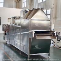 China 1000kg/h-2000kg/h Fryed Food Cooling Machine Peanut Air Cooling System Controllable Conveying Speed for sale