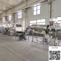 China Commercial Coated Peanut Frying Production Line Frying Processing Machine with Stainless Steel 304 for sale