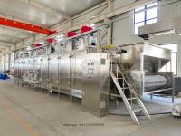 China Food Grade High Capacity Continuous Belt Roaster Machine for peanut/almond/cashew/seeds/hazelnut for sale