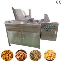 China Automatic Peanut Batch Frying Machine with SUS304 Stainless Steel and Intelligent Temperature Control for Nut Processing for sale