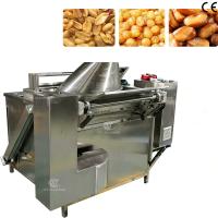 China Automatic Temperature Control Groundnut Batch Frying Machine with SUS304 Stainless Steel for Food Nut Frying for sale