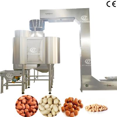 China Commercial Peanut Red Skin Removing Machine with Food Grade Stainless Steel for Peanut Hazelnut Pistachio Processing for sale