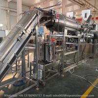 China Fully Automatic SS304 Double Roller Flavoring Machine with 500-1000kg/h Capacity for Nuts Snacks Meat Seasoning for sale