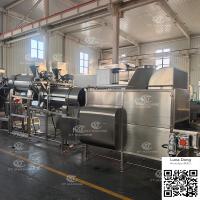 China Automatic High Precision SS304 Rotary Seasoning Machine Nut Seasoning Equipment for Nuts Snacks Meat for sale