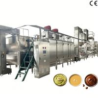 China 1000kg/h Capacity Peanut Butter Production Line Nut Butter Processing Equipment with Fully Enclosed Sterile Production for sale