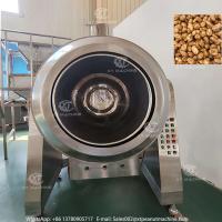 China Automatic Sugar Coating And Heating Machine with 70kg/batch Sugar-coated Peanut Nut Making Machine for Food Industry for sale