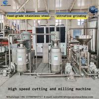 China Food Grade Stainless Steel High Speed Cutting and Milling Machine for Nut Butter Production Grinding Machine for sale