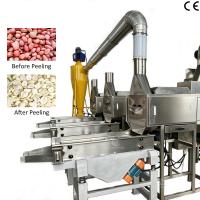 China SUS304 1000kg/h-2000kg/h Peanut Cutting and Blanching Machine Air Peeling Machine for Blanched Peanut Output for sale