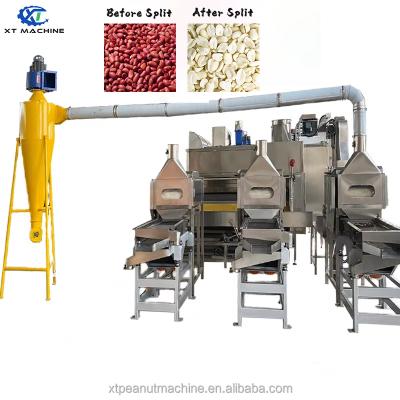 China Fully Auto Split Peanut Blanching Machine SUS304 for Blanching & Splitting Peanuts for sale