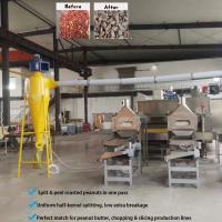 China Fully Auto Split Peanut Blanching Machine SUS304 for Blanching & Splitting Peanuts for sale