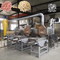 China Fully Auto Split Peanut Blanching Machine SUS304 for Blanching & Splitting Peanuts for sale