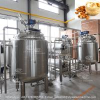 China Full Automatic Peanut Butter Mixing/Cooling Tank Pistachio Paste Making Machine with PLC Program Control for sale
