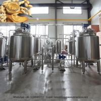 China Full Automatic Peanut Butter Mixing/Cooling Tank Pistachio Paste Making Machine with PLC Program Control for sale