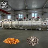 China Professional Continuous Nut/Peanut/Seeds/Cashew/Almond Roasting Machine with 304 Stainless Steel for 3000kg/h for sale